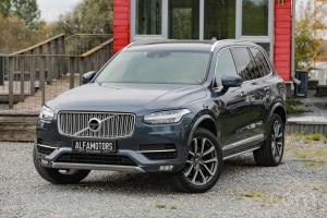 Blue Volvo XC90 2018 in Riga, with an engine capacity of 2.00 L and mileage of 222 thousand km for 21990 €, photo 1 on AUTOMOTO.COM.LV
