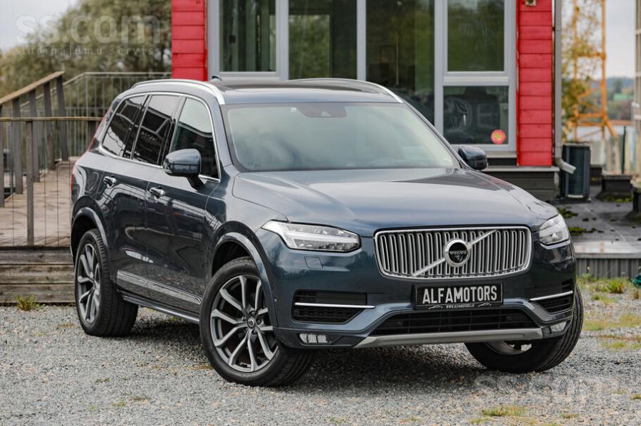 Zils Volvo XC90 2018 Rīga, ar dzinēja tilpumu 2.00 L un nobraukumu 222 tūkst. km par 21990 €, foto 3 vietnē AUTOMOTO.COM.LV