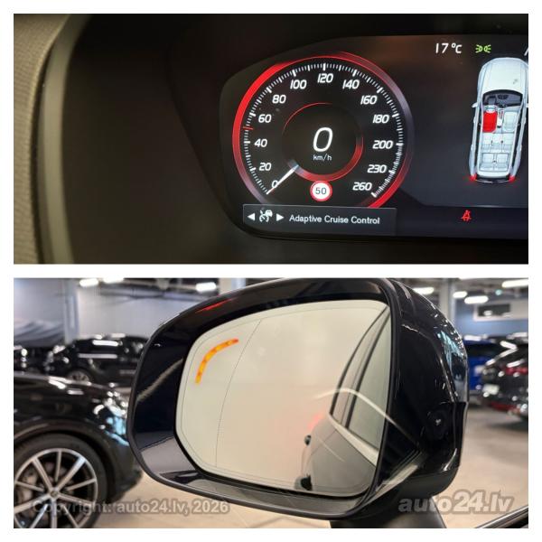 Blue Volvo XC90 2018 in Tallinn, with an engine capacity of 2.00 L and mileage of 180 thousand km for 23900 €, photo 10 on AUTOMOTO.COM.LV