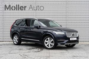Blue Volvo XC90 2019 in Riga, with an engine capacity of 2.00 L and mileage of 276 thousand km for 19490 €, photo 2 on AUTOMOTO.COM.LV