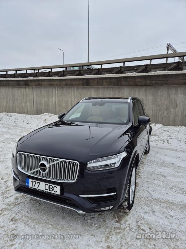 Blue Volvo XC90 2019 in Tallinn, with an engine capacity of 2.00 L and mileage of 120 thousand km for 42000 €, photo 1 on AUTOMOTO.COM.LV