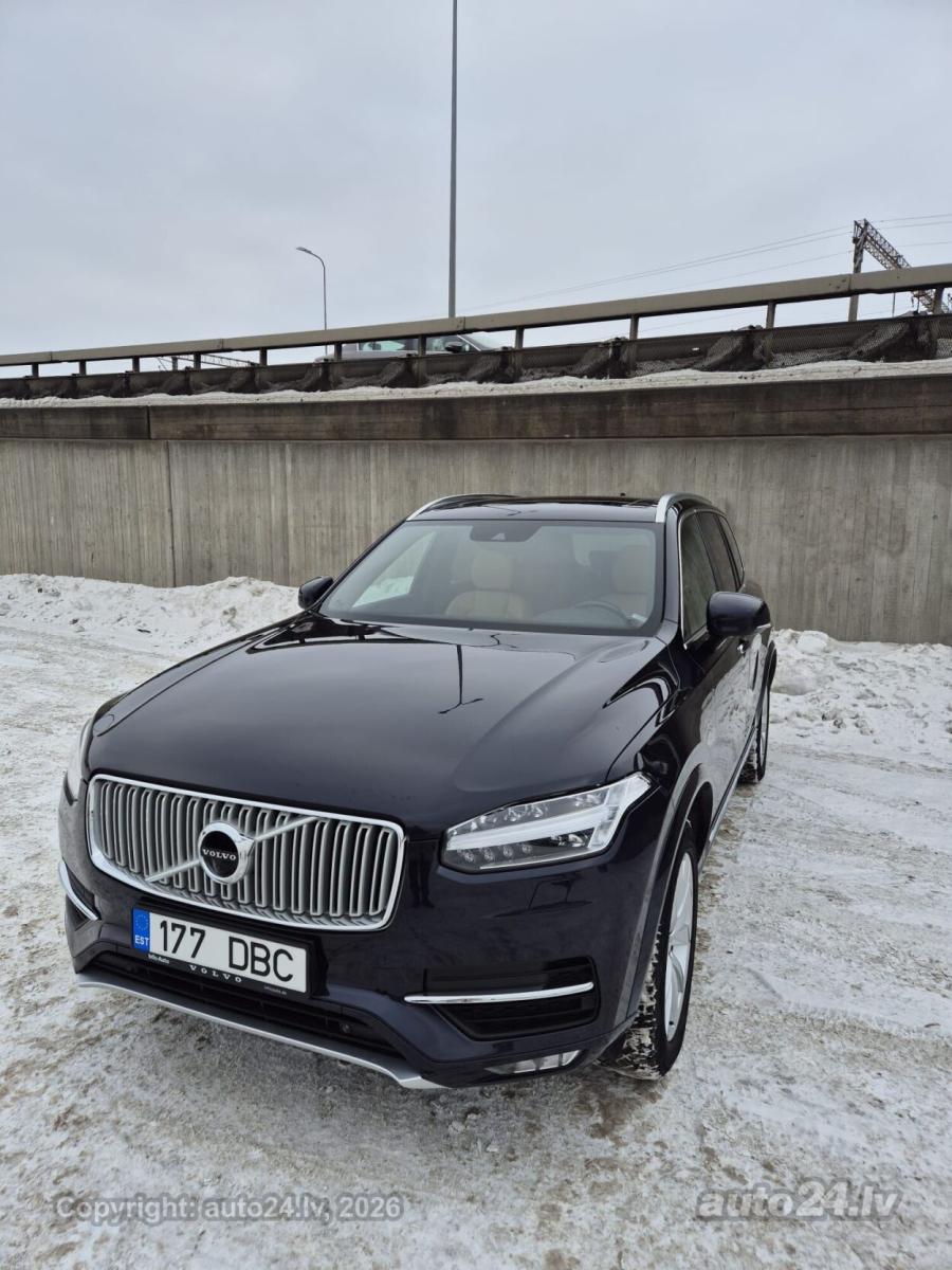 Zils Volvo XC90 2019 Tallina, ar dzinēja tilpumu 2.00 L un nobraukumu 120 tūkst. km par 42000 €, foto 1 vietnē AUTOMOTO.COM.LV
