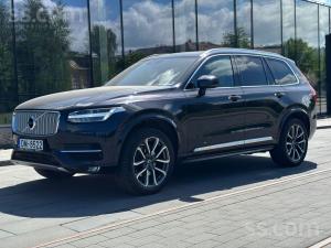 Blue Volvo XC90 2019 in Riga, with an engine capacity of 2.00 L and mileage of 99 thousand km for 33350 €, photo  on AUTOMOTO.COM.LV