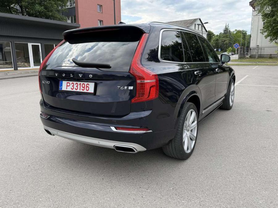 Zils Volvo XC90 2019 Šakiai, ar dzinēja tilpumu 1.97 L un nobraukumu 146 tūkst. km par 25000 €, foto 5 vietnē AUTOMOTO.COM.LV