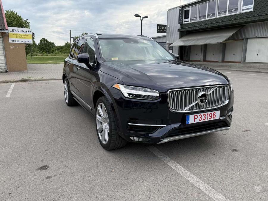 Zils Volvo XC90 2019 Šakiai, ar dzinēja tilpumu 1.97 L un nobraukumu 146 tūkst. km par 25000 €, foto 9 vietnē AUTOMOTO.COM.LV