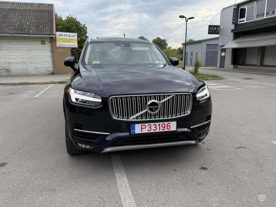 Zils Volvo XC90 2019 Šakiai, ar dzinēja tilpumu 1.97 L un nobraukumu 146 tūkst. km par 25000 €, foto 10 vietnē AUTOMOTO.COM.LV