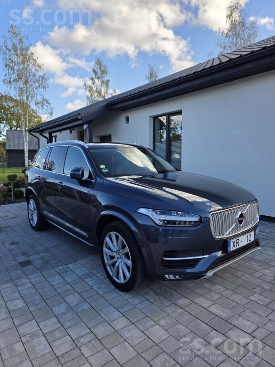Zils Volvo XC90 2019 Jelgava, ar dzinēja tilpumu 2.00 L un nobraukumu 155 tūkst. km par 28900 €, foto 3 vietnē AUTOMOTO.COM.LV