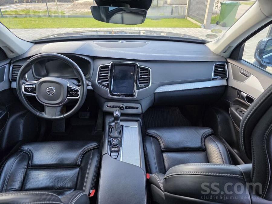Zils Volvo XC90 2019 Jelgava, ar dzinēja tilpumu 2.00 L un nobraukumu 155 tūkst. km par 28900 €, foto 9 vietnē AUTOMOTO.COM.LV