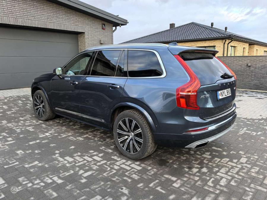 Zils Volvo XC90 2020 Tauragė, ar dzinēja tilpumu 1.97 L un nobraukumu 63 tūkst. km par 35000 €, foto 3 vietnē AUTOMOTO.COM.LV