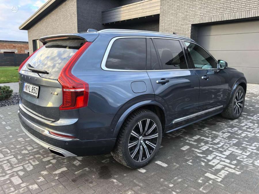 Zils Volvo XC90 2020 Tauragė, ar dzinēja tilpumu 1.97 L un nobraukumu 63 tūkst. km par 35000 €, foto 4 vietnē AUTOMOTO.COM.LV