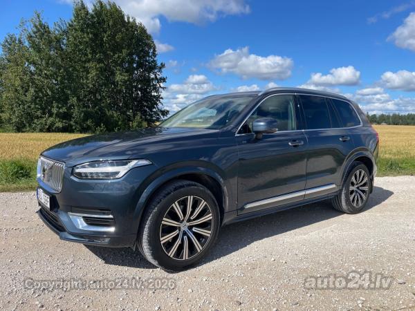 Zils Volvo XC90 2020 Rakvere, ar dzinēja tilpumu 2.00 L un nobraukumu 109 tūkst. km par 42900 €, foto  vietnē AUTOMOTO.COM.LV