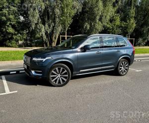 Zils Volvo XC90 2020 Rīga, ar dzinēja tilpumu 2.00 L un nobraukumu 105 tūkst. km par 36400 €, foto  vietnē AUTOMOTO.COM.LV