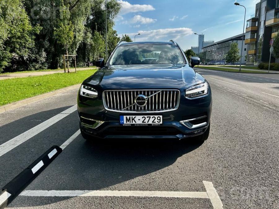 Синий Вольво ХС90 2020 в Рига, объемом двигателя 2.00 л и пробегом 105 тыс. км за 36400 €, фото 5 на AUTOMOTO.COM.LV