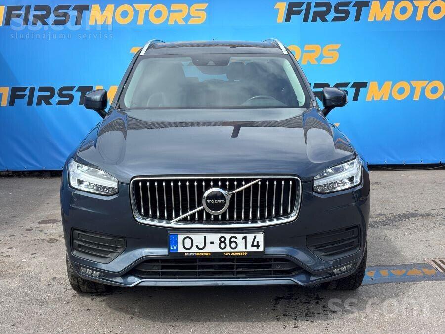 Blue Volvo XC90 2020 in Riga, with an engine capacity of 2.00 L and mileage of 174 thousand km for 27950 €, photo 6 on AUTOMOTO.COM.LV