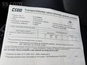 Blue Volvo XC90 2020 in Riga, with an engine capacity of 2.00 L and mileage of 174 thousand km for 27950 €, photo 24 on AUTOMOTO.COM.LV