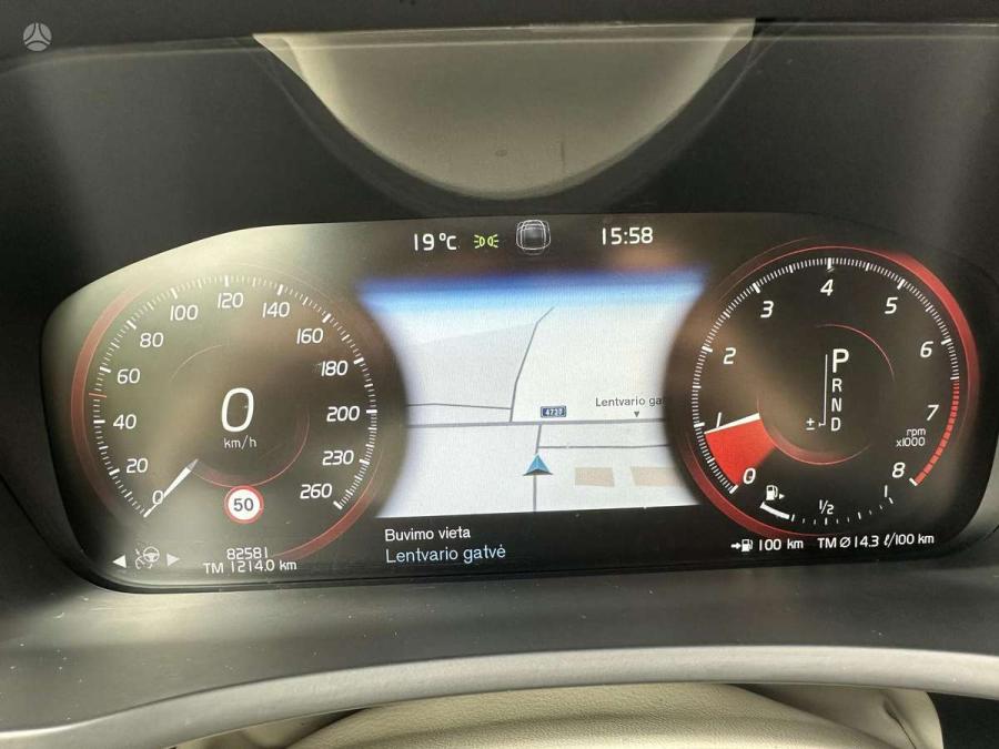 Синий Вольво ХС90 2020 в Вильнюс, объемом двигателя 1.97 л и пробегом 83 тыс. км за 26000 €, фото 9 на AUTOMOTO.COM.LV