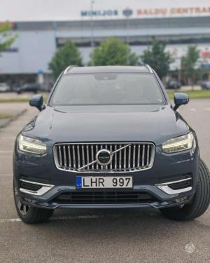 Blue Volvo XC90 2020 in Klaipeda, with an engine capacity of 1.97 L and mileage of 125 thousand km for 41000 €, photo  on AUTOMOTO.COM.LV