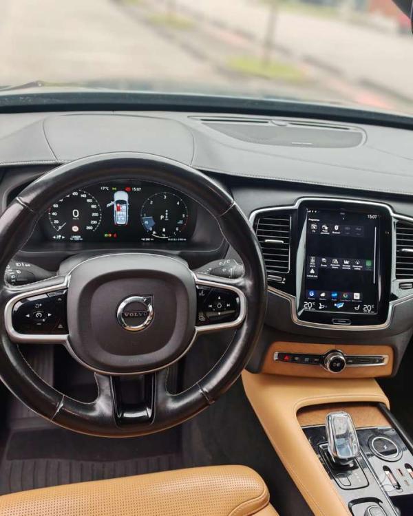 Zils Volvo XC90 2020 Klaipėda, ar dzinēja tilpumu 1.97 L un nobraukumu 125 tūkst. km par 41000 €, foto 9 vietnē AUTOMOTO.COM.LV