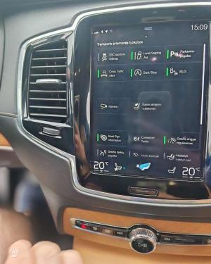 Синий Вольво ХС90 2020 в Клайпеда, объемом двигателя 1.97 л и пробегом 125 тыс. км за 41000 €, фото 33 на AUTOMOTO.COM.LV
