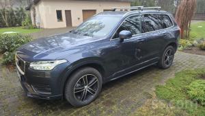 Blue Volvo XC90 2020 in Riga, with an engine capacity of 2.00 L and mileage of 17 thousand km for 43600 €, photo 3 on AUTOMOTO.COM.LV