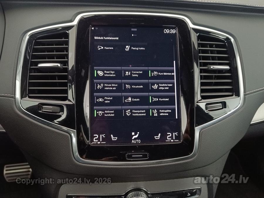 Zils Volvo XC90 2021 Tallina, ar dzinēja tilpumu 2.00 L un nobraukumu 103 tūkst. km par 38990 €, foto 18 vietnē AUTOMOTO.COM.LV
