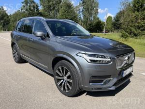 Blue Volvo XC90 2021 in Riga, with an engine capacity of 2.00 L and mileage of 120 thousand km for 31990 €, photo  on AUTOMOTO.COM.LV