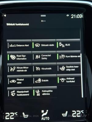 Zils Volvo XC90 2021 Tallina, ar dzinēja tilpumu 2.00 L un nobraukumu 89 tūkst. km par 50900 €, foto 27 vietnē AUTOMOTO.COM.LV