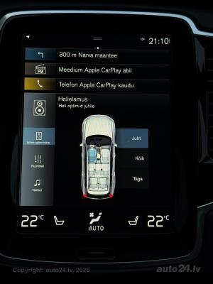 Zils Volvo XC90 2021 Tallina, ar dzinēja tilpumu 2.00 L un nobraukumu 89 tūkst. km par 50900 €, foto 29 vietnē AUTOMOTO.COM.LV
