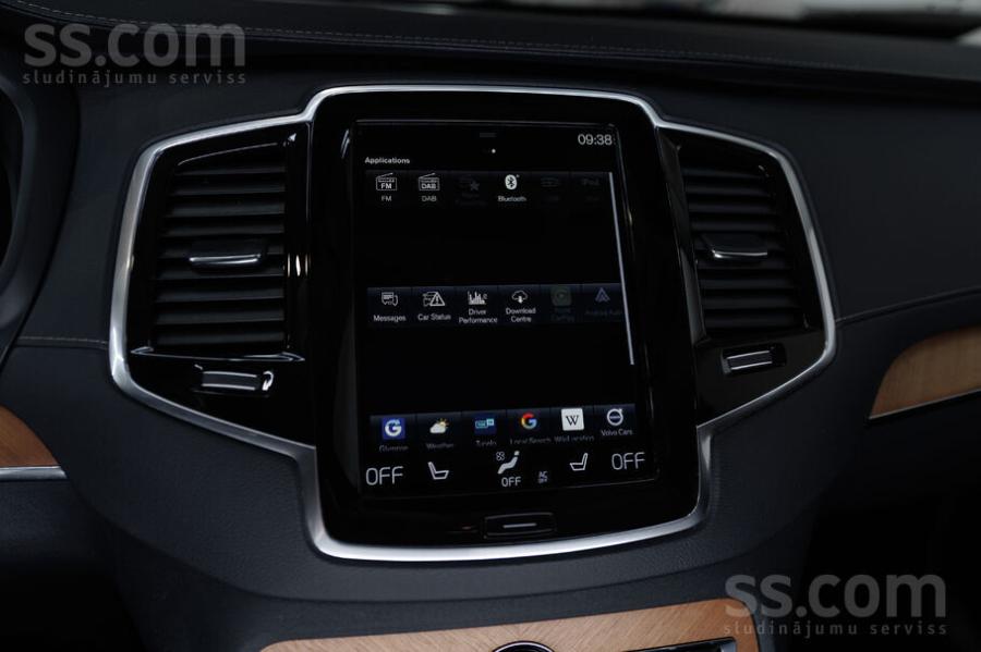 Zils Volvo XC90 2021 Rīga, ar dzinēja tilpumu 2.00 L un nobraukumu 95 tūkst. km par 35990 €, foto 31 vietnē AUTOMOTO.COM.LV