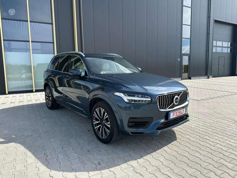 Zils Volvo XC90 2021 Klaipėda, ar dzinēja tilpumu 1.97 L un nobraukumu 150 tūkst. km par 29300 €, foto 1 vietnē AUTOMOTO.COM.LV