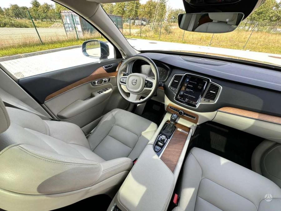 Zils Volvo XC90 2021 Klaipėda, ar dzinēja tilpumu 1.97 L un nobraukumu 150 tūkst. km par 29300 €, foto 9 vietnē AUTOMOTO.COM.LV
