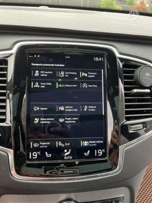 Zils Volvo XC90 2021 Klaipėda, ar dzinēja tilpumu 1.97 L un nobraukumu 72 tūkst. km par 37500 €, foto 19 vietnē AUTOMOTO.COM.LV