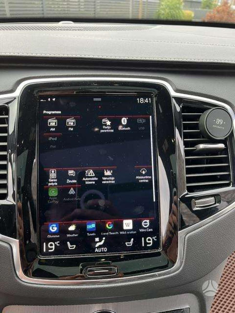 Zils Volvo XC90 2021 Klaipėda, ar dzinēja tilpumu 1.97 L un nobraukumu 72 tūkst. km par 37500 €, foto 20 vietnē AUTOMOTO.COM.LV