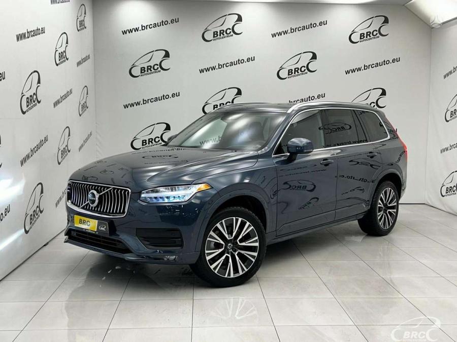 Zils Volvo XC90 2022 Viļņa, ar dzinēja tilpumu 1.97 L un nobraukumu 28 tūkst. km par 36900 €, foto 1 vietnē AUTOMOTO.COM.LV