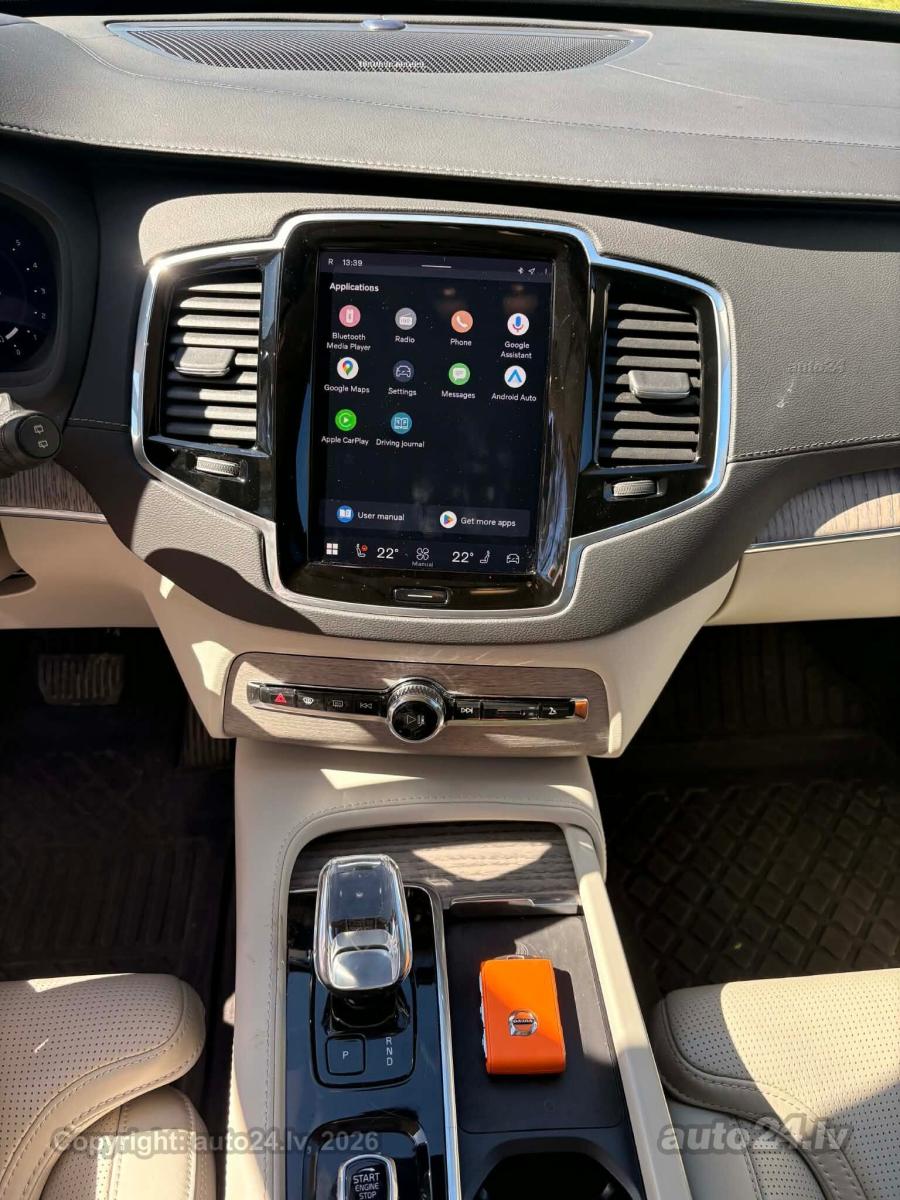 Zils Volvo XC90 2022 Tartu, ar dzinēja tilpumu 2.00 L un nobraukumu 89 tūkst. km par 49999 €, foto 14 vietnē AUTOMOTO.COM.LV