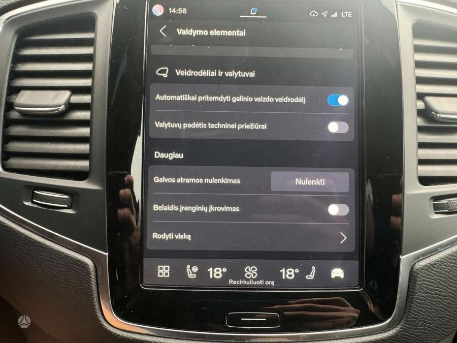 Синий Вольво ХС90 2022 в Каунас, объемом двигателя 1.97 л и пробегом 210 тыс. км за 29900 €, фото 21 на AUTOMOTO.COM.LV