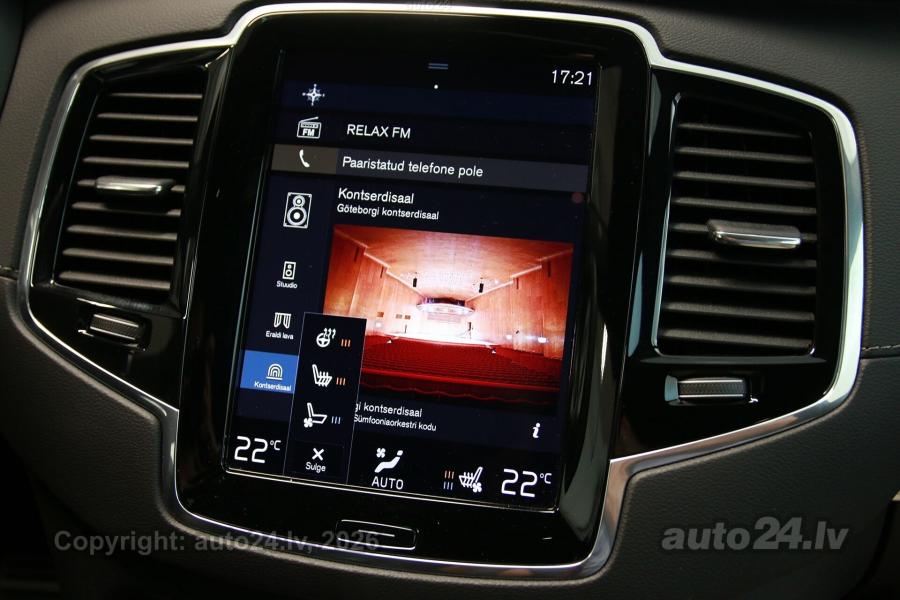 Zils Volvo XC90 2022 Pērnava, ar dzinēja tilpumu 2.00 L un nobraukumu 62 tūkst. km par 54990 €, foto 24 vietnē AUTOMOTO.COM.LV