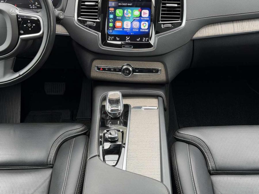 Blue Volvo XC90 2022 in Siauliai, with an engine capacity of 1.97 L and mileage of 170 thousand km for 40990 €, photo 20 on AUTOMOTO.COM.LV