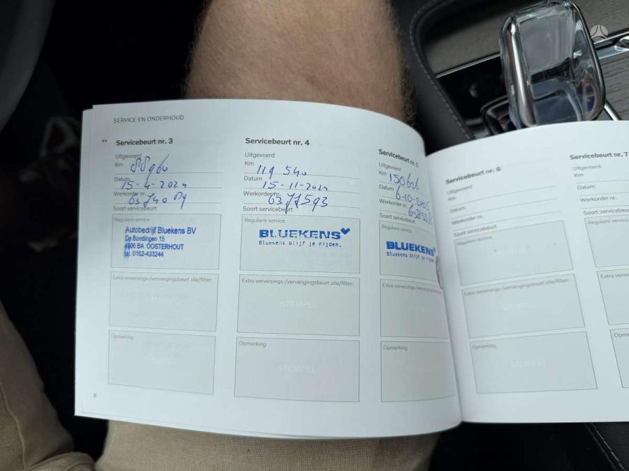 Blue Volvo XC90 2022 in Siauliai, with an engine capacity of 1.97 L and mileage of 170 thousand km for 40990 €, photo 39 on AUTOMOTO.COM.LV
