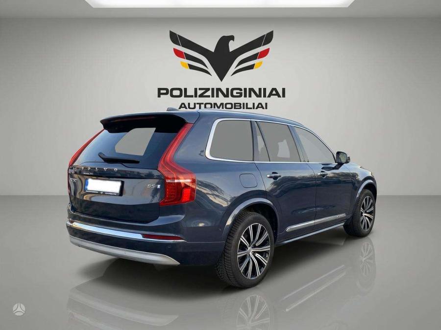 Blue Volvo XC90 2022 in Vilnius, with an engine capacity of 1.97 L and mileage of 152 thousand km for 35090 €, photo 4 on AUTOMOTO.COM.LV