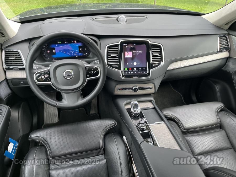 Blue Volvo XC90 2023 in Tallinn, with an engine capacity of 2.00 L and mileage of 72 thousand km for 58500 €, photo 9 on AUTOMOTO.COM.LV