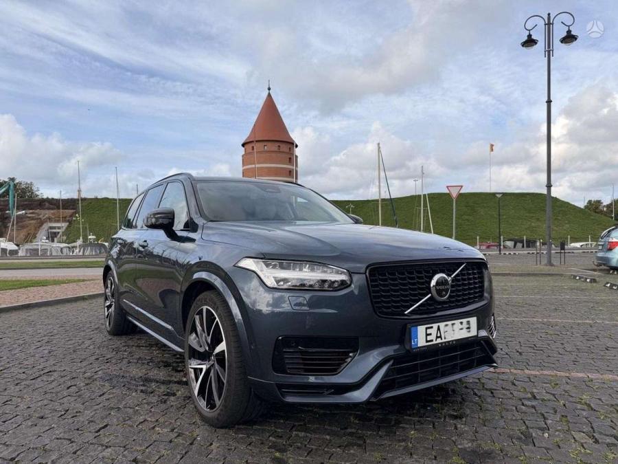 Blue Volvo XC90 2023 in Klaipeda, with an engine capacity of 1.97 L and mileage of 86 thousand km for 59800 €, photo 15 on AUTOMOTO.COM.LV