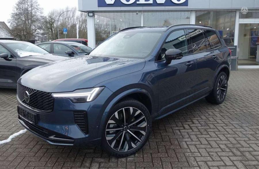 Zils Volvo XC90 2025 Viļņa, ar dzinēja tilpumu 1.97 L un nobraukumu 23 tūkst. km par 83500 €, foto 1 vietnē AUTOMOTO.COM.LV