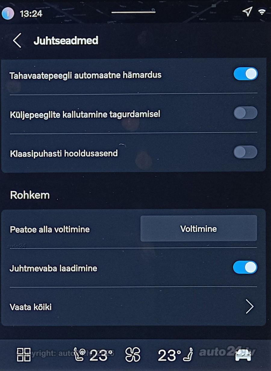 Синий Вольво ХС90 2025 в Таллин, объемом двигателя 2.00 л и пробегом 13 тыс. км за 77790 €, фото 18 на AUTOMOTO.COM.LV