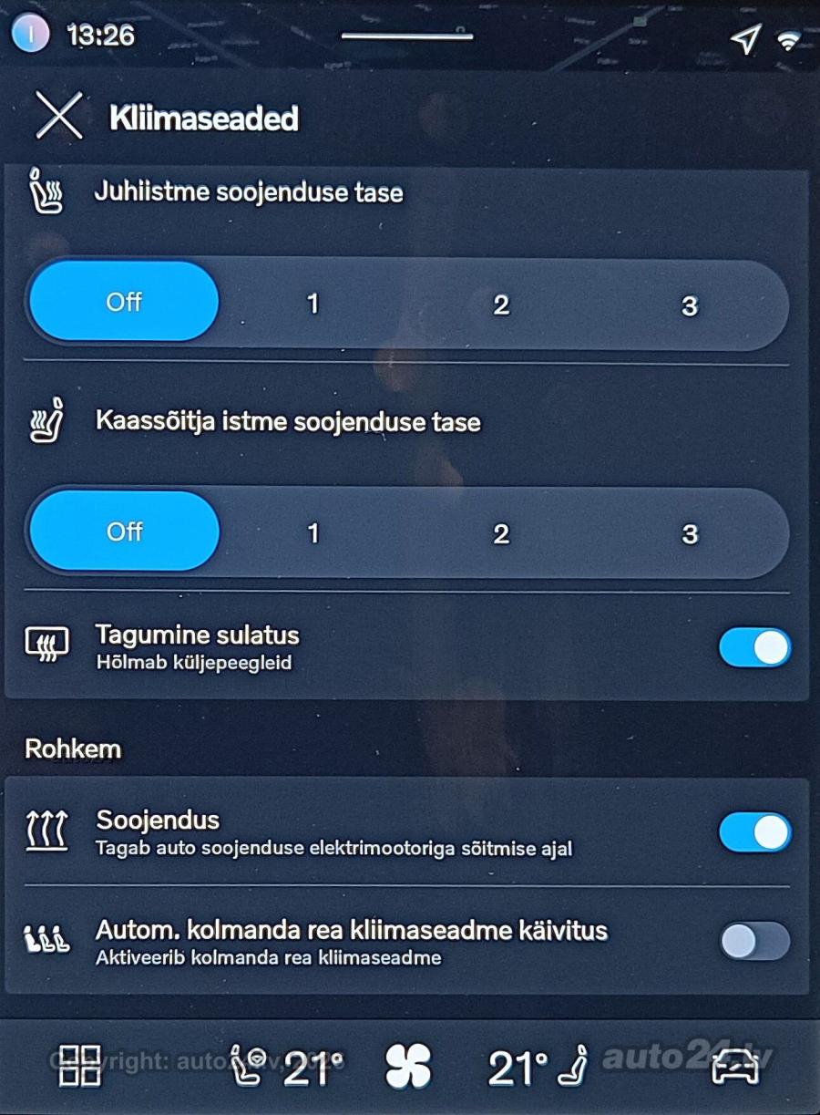 Синий Вольво ХС90 2025 в Таллин, объемом двигателя 2.00 л и пробегом 13 тыс. км за 77790 €, фото 23 на AUTOMOTO.COM.LV