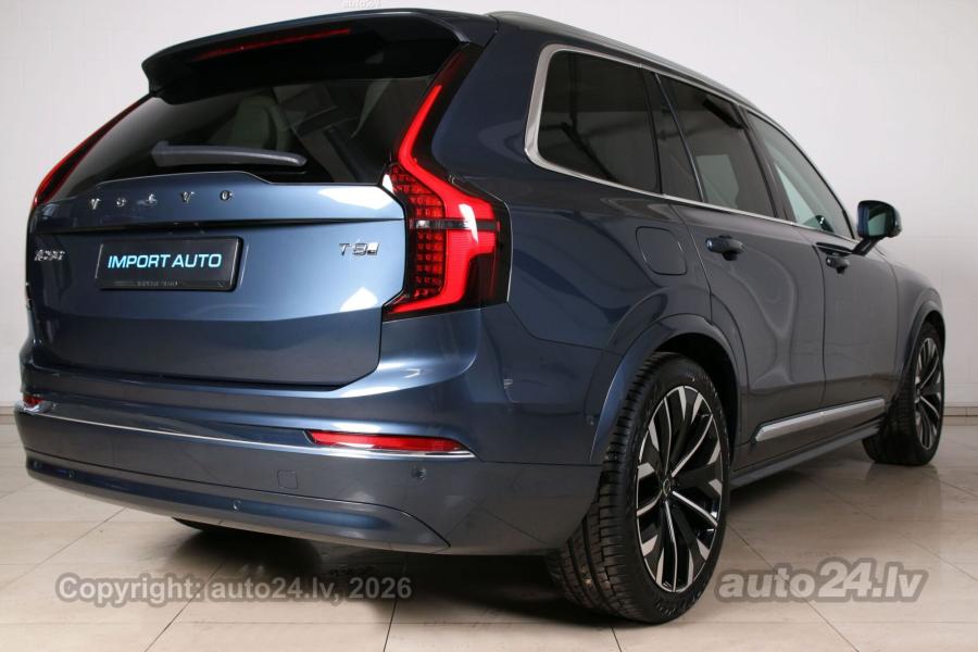 Blue Volvo XC90 2025 in Tallinn, with an engine capacity of 2.00 L and mileage of 22 thousand km for 72990 €, photo 7 on AUTOMOTO.COM.LV