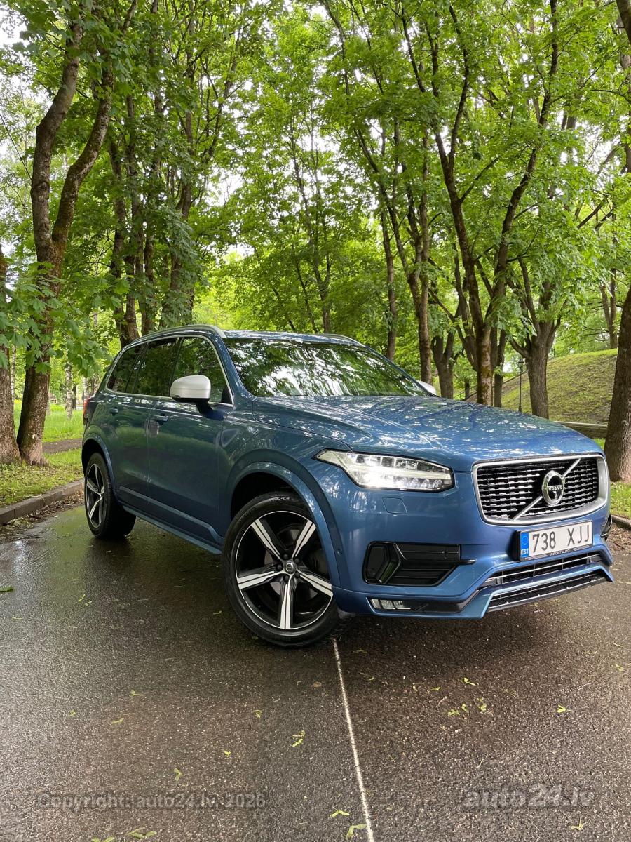Zils Volvo XC90 2016 Tallina, ar dzinēja tilpumu 2.00 L un nobraukumu 253 tūkst. km par 24500 €, foto 1 vietnē AUTOMOTO.COM.LV