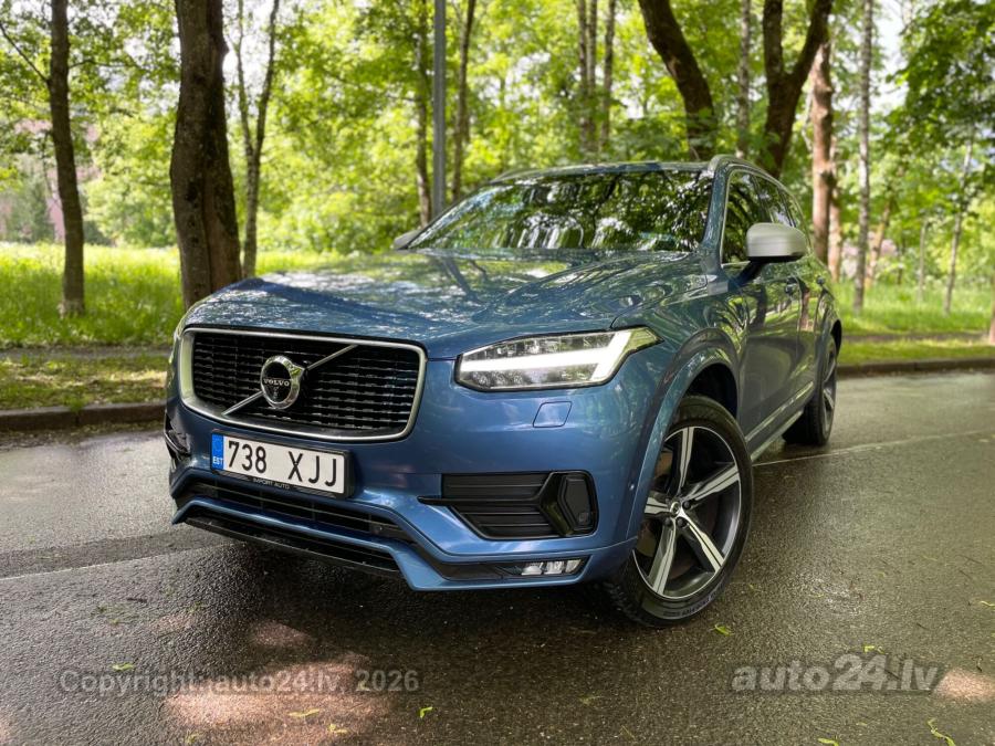 Zils Volvo XC90 2016 Tallina, ar dzinēja tilpumu 2.00 L un nobraukumu 253 tūkst. km par 24500 €, foto 3 vietnē AUTOMOTO.COM.LV