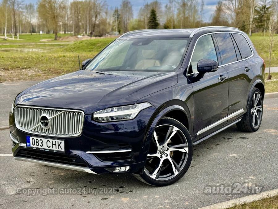 Zils Volvo XC90 2016 Tallina, ar dzinēja tilpumu 2.00 L un nobraukumu 201 tūkst. km par 22000 €, foto 1 vietnē AUTOMOTO.COM.LV