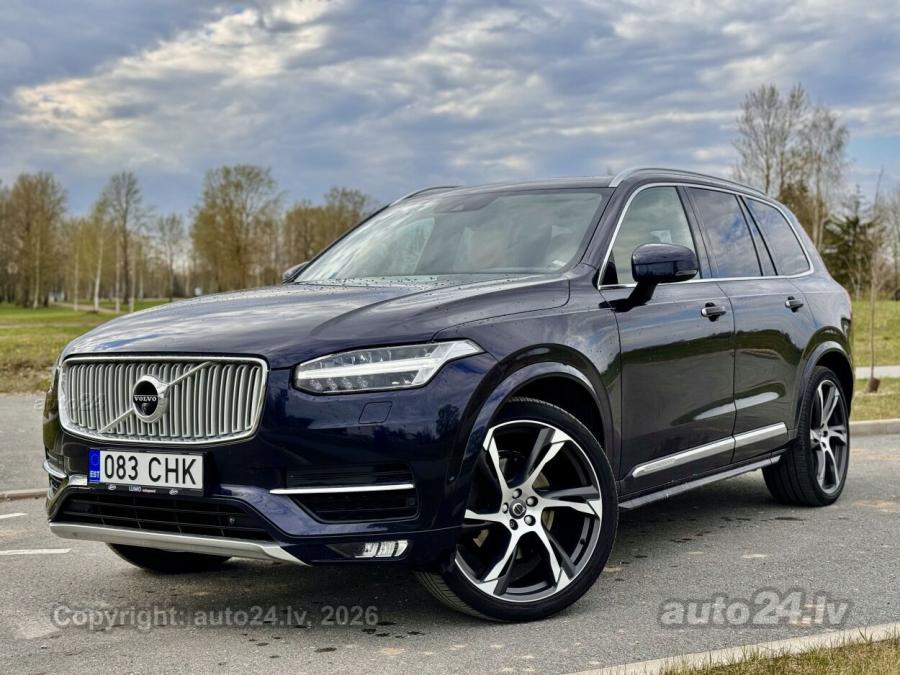 Zils Volvo XC90 2016 Tallina, ar dzinēja tilpumu 2.00 L un nobraukumu 201 tūkst. km par 22000 €, foto 4 vietnē AUTOMOTO.COM.LV